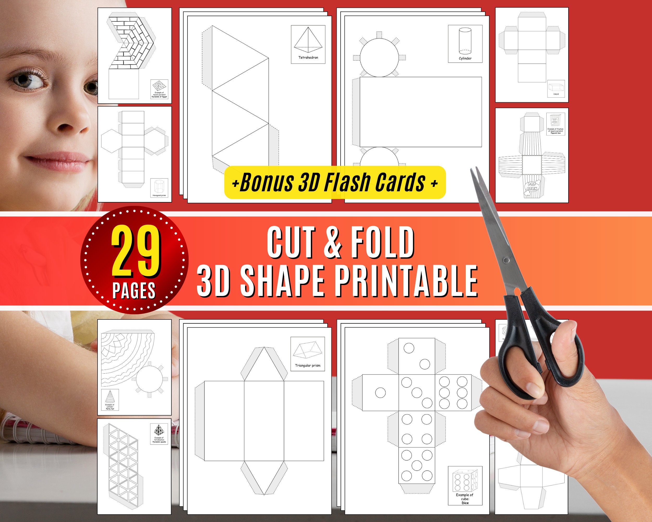 Geometric Printable 3d Nets