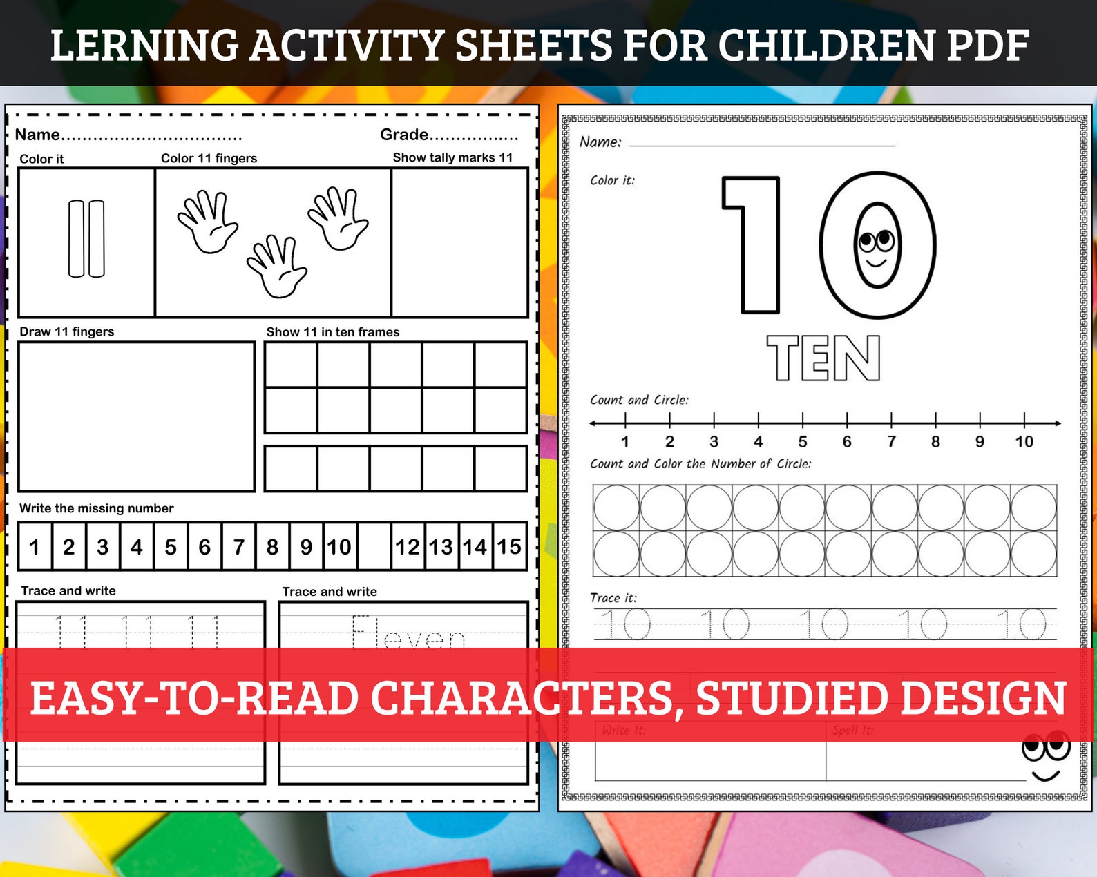 Worksheets Number Sense Preschool Early Math Activities Learn Counting ...