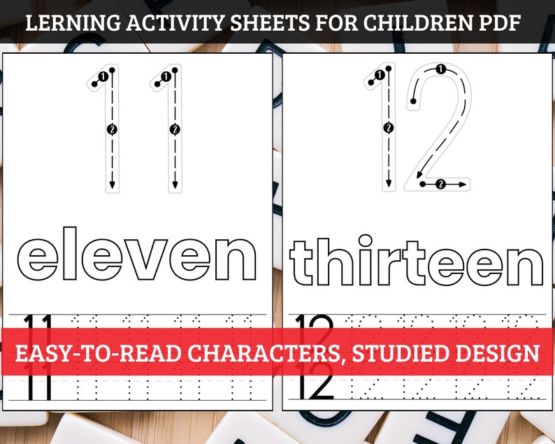 Number Tracing Worksheet 1 50 Learning Number Writing Practice 1 to 50 ...