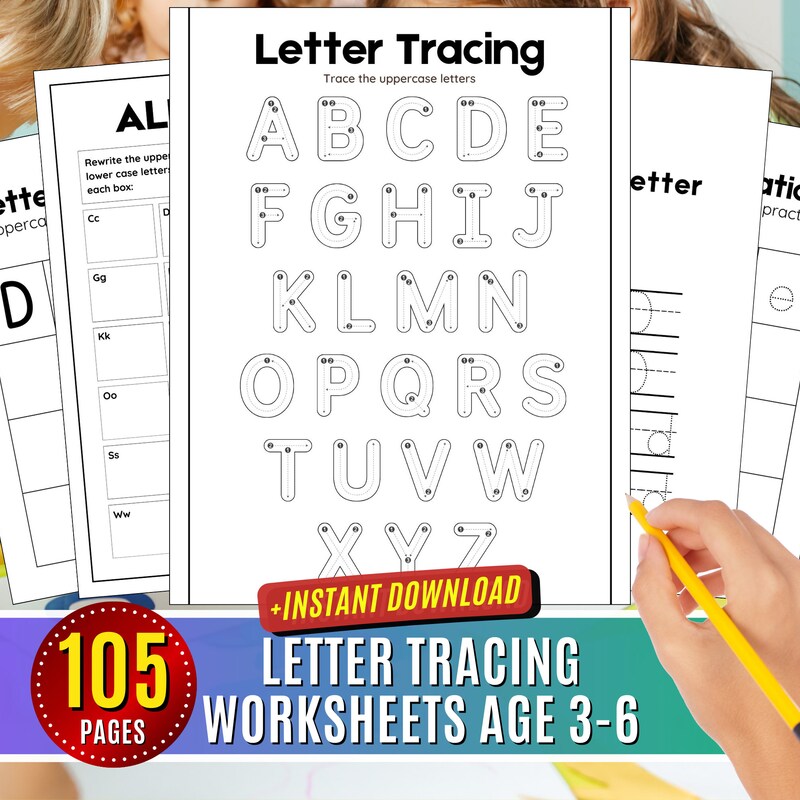 Learning Letters Printable - Etsy