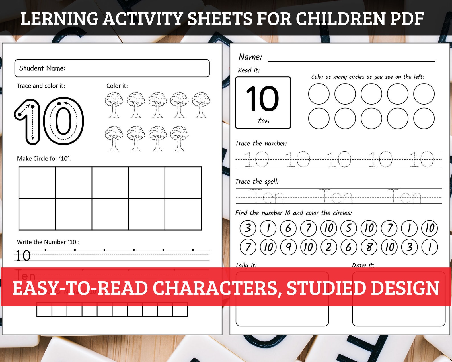 Number 1 to 30 Recognition Learning to Count and Color Worksheet 1 to ...