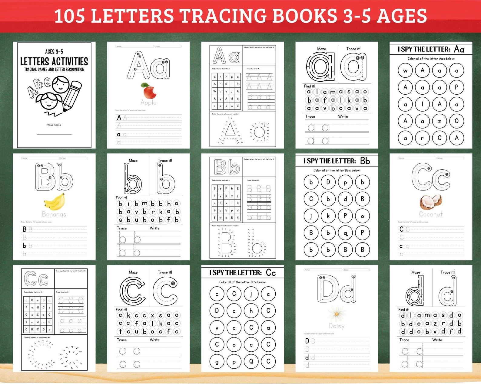 Letter Recognition Alphabet Preschool Worksheets Printables Writing ...
