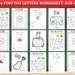 Find the Letters Hunt Worksheets, Find and Dab Alphabet ABC Printable A ...