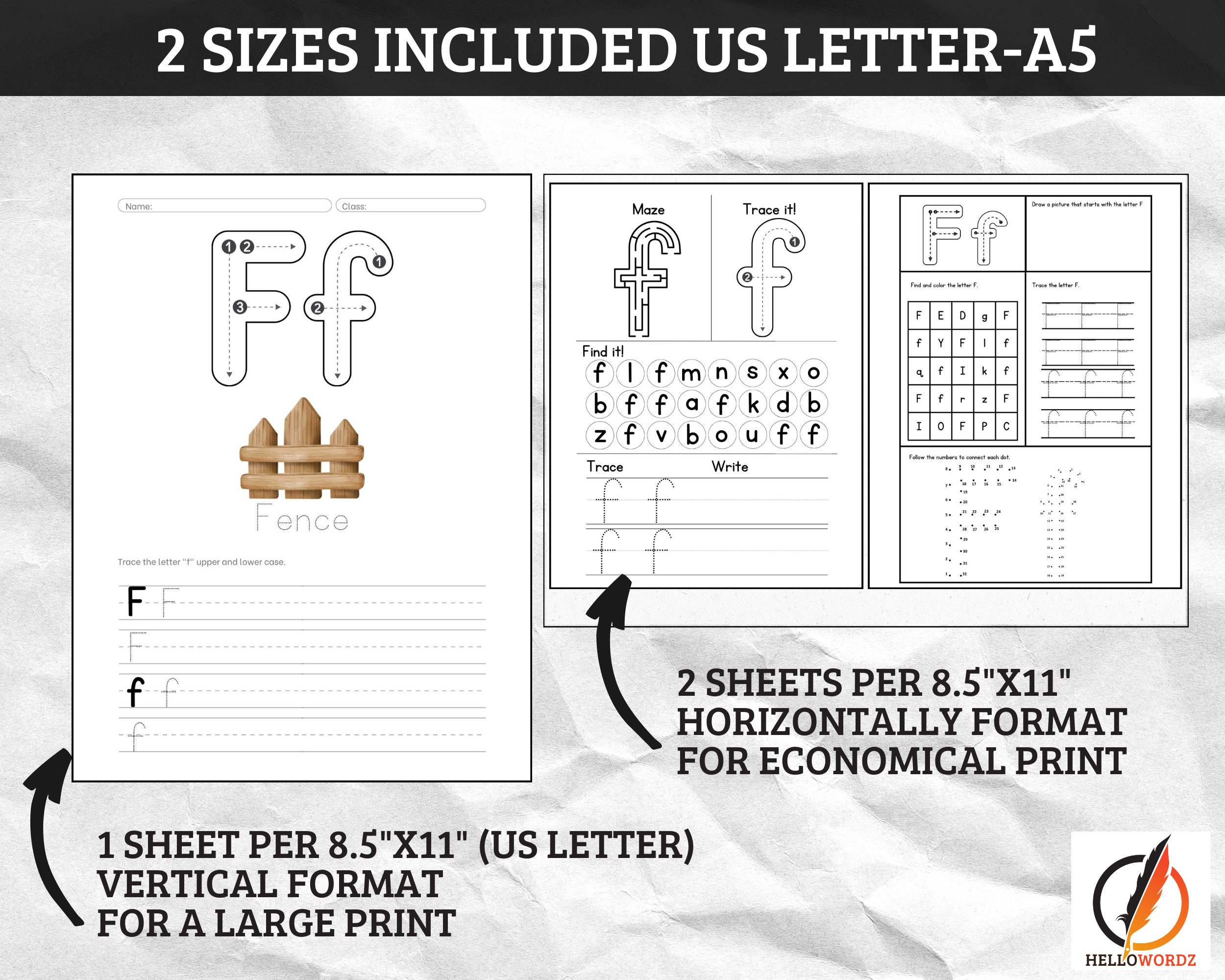 Letter Recognition Alphabet Preschool Worksheets Printables Writing ...