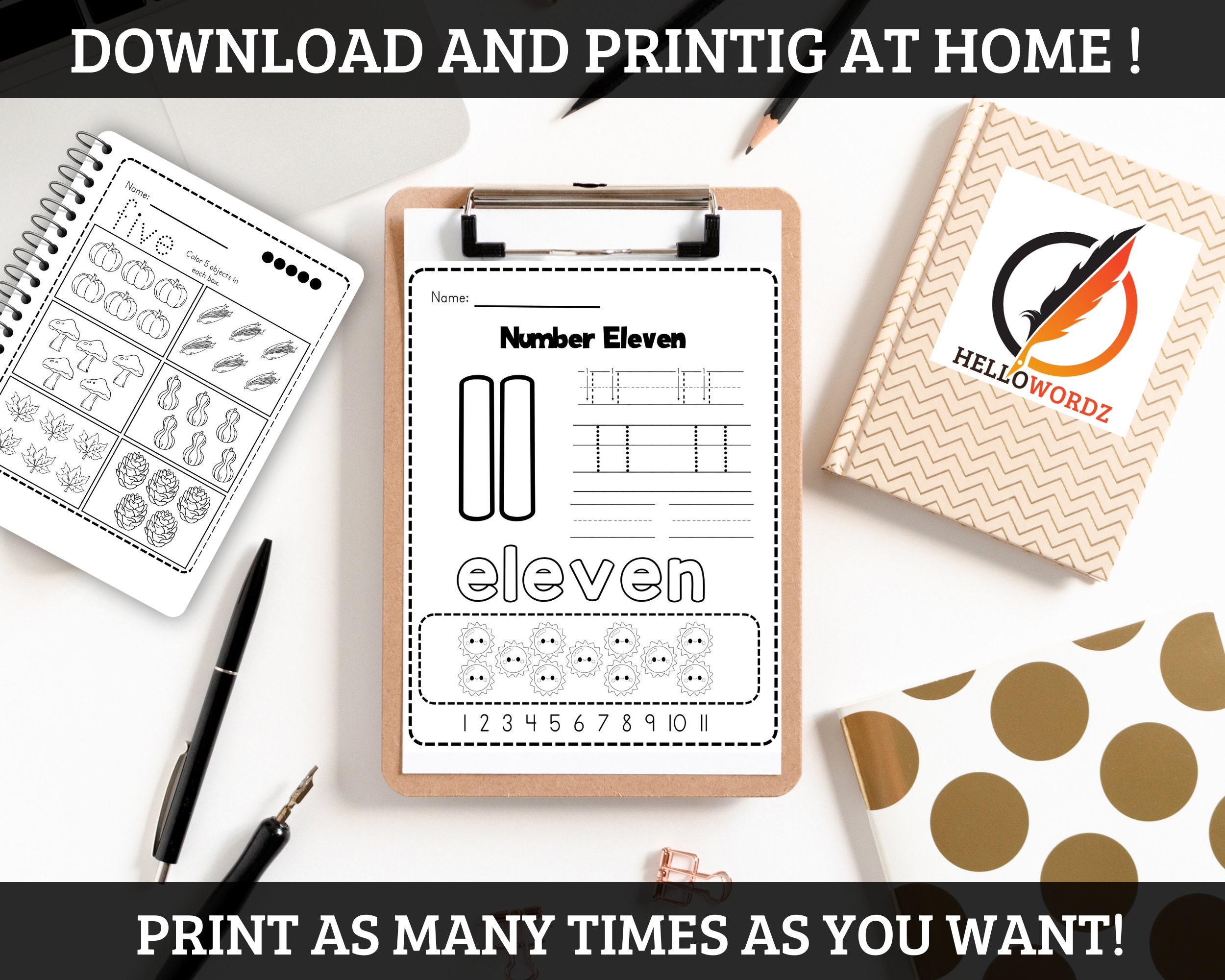 Counting 1-10 Activities for Preschool Worksheet Math Count Games ...