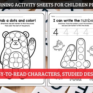 Worksheet Dot Marker Letters Coloring Alphabet Animal ABC Do a Dot ...