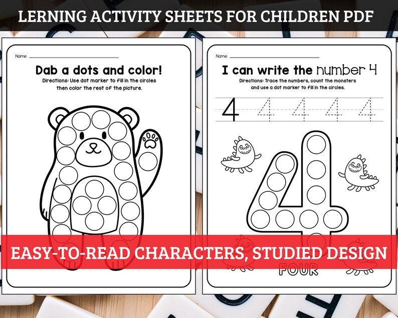 Worksheet Dot Marker Letters Coloring Alphabet Animal ABC Do a Dot ...