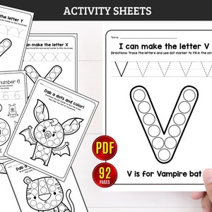 Worksheet Dot Marker Letters Coloring Alphabet Animal ABC Do a Dot ...
