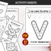 Worksheet Dot Marker Letters Coloring Alphabet Animal ABC Do a Dot ...