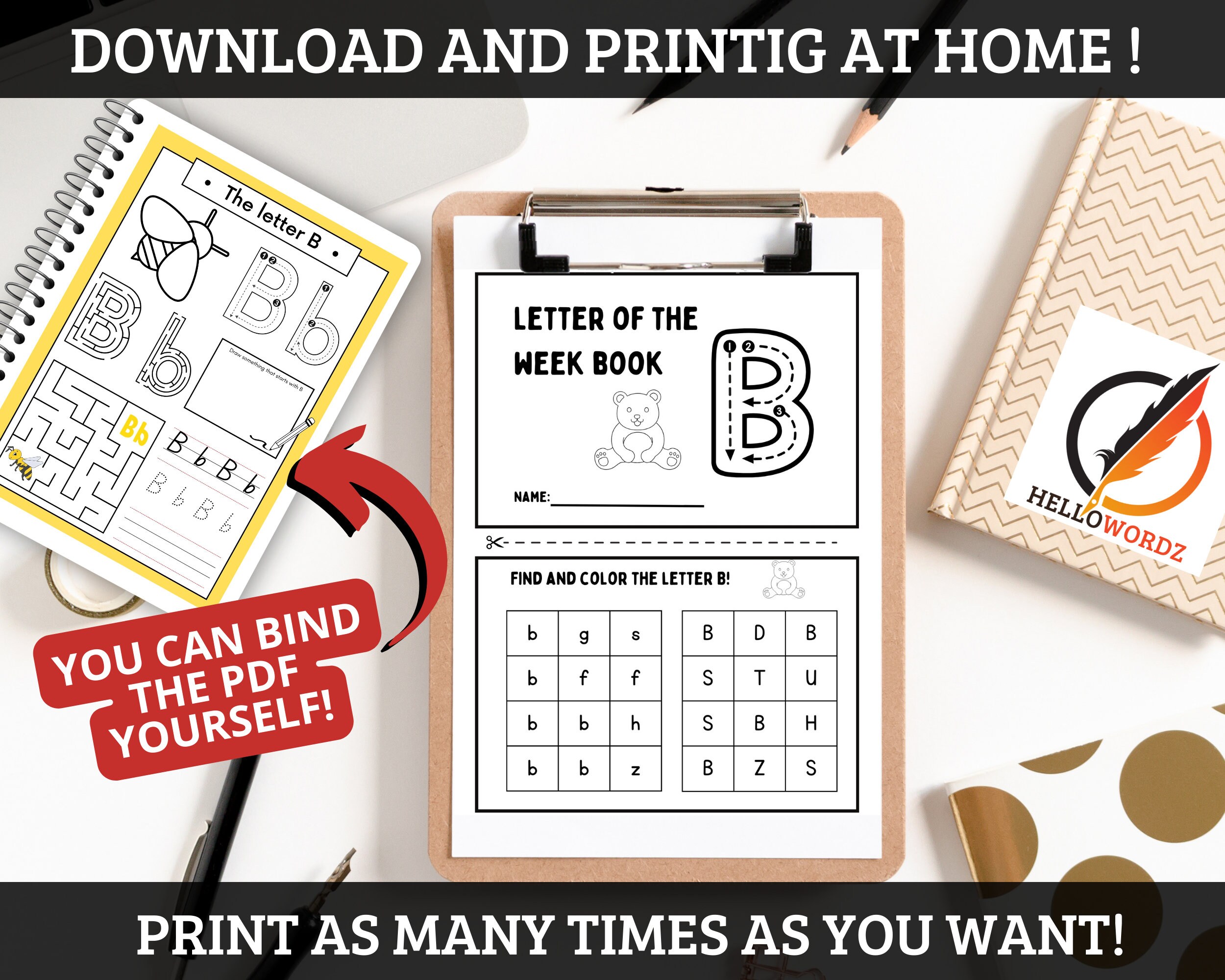 ABC Tracing Alphabet Worksheet for Kids Learning Tracing Sheets ...