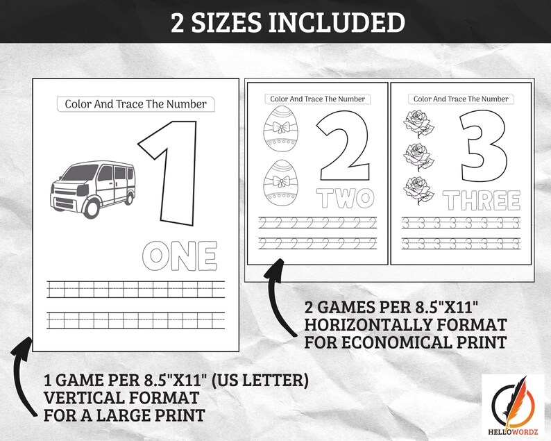 Kindergarten Number Worksheets Activities Printables Learn to Count ...