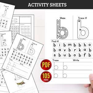Letter Recognition Alphabet Preschool Worksheets Printables Writing ...