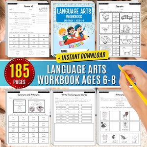 Language Arts Worksheets Activities Educational 2nd Grade Grammar ...