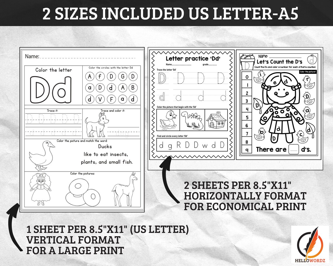 Tracing Worksheets Bundle Number Tracing Letters Activity Worksheets ...