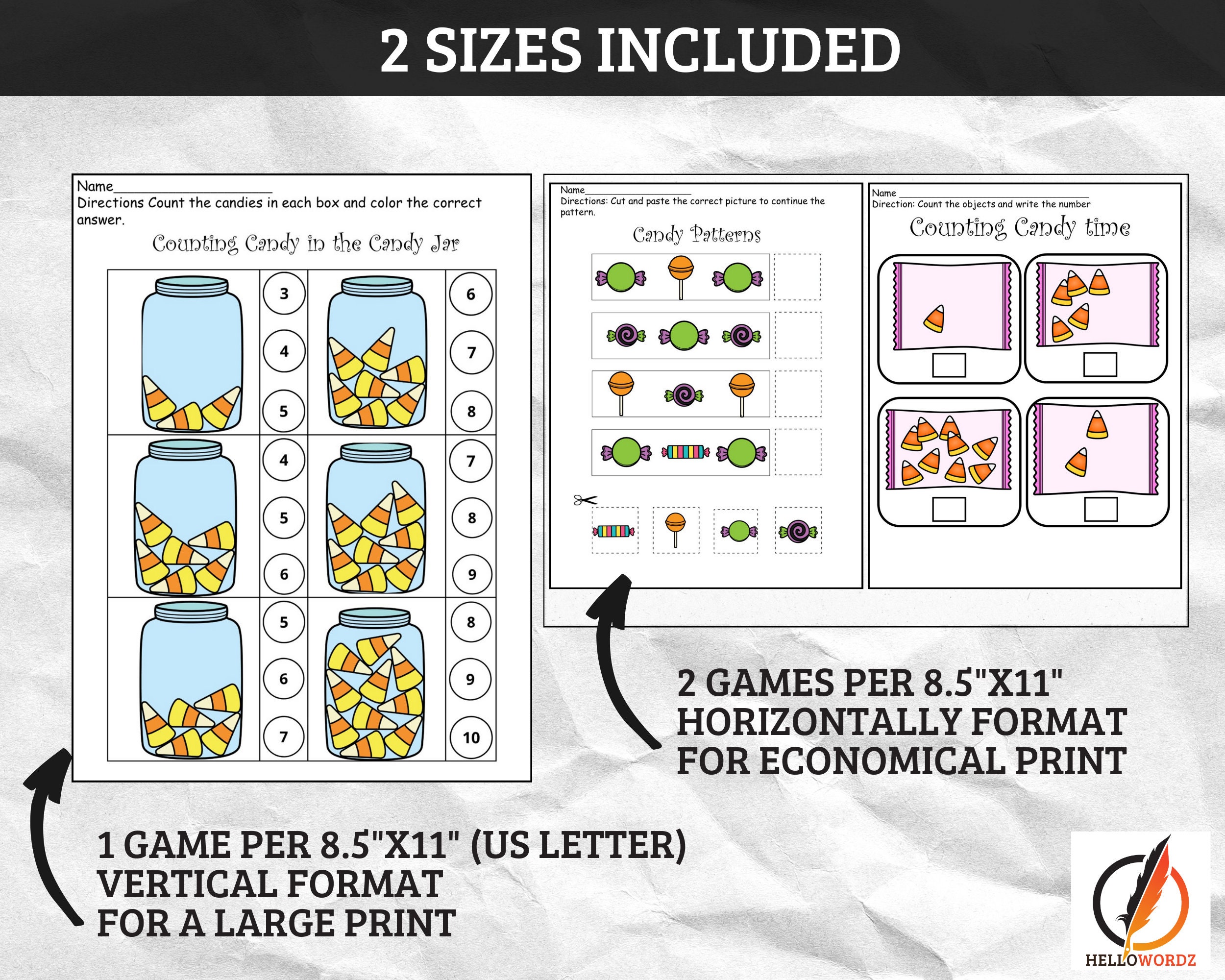 Counting to 10 Worksheet Math Kindergarten, Let's Count and Color for ...