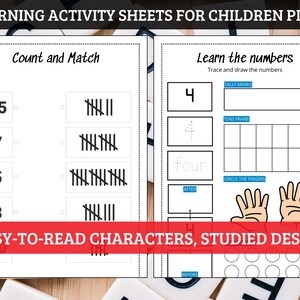 Tally Marks Worksheet Counting to 10 Ten Frame Printable Learning ...