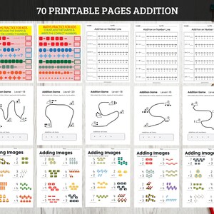 Kindergarten Addition Worksheets Counting Printable Preschool Math ...