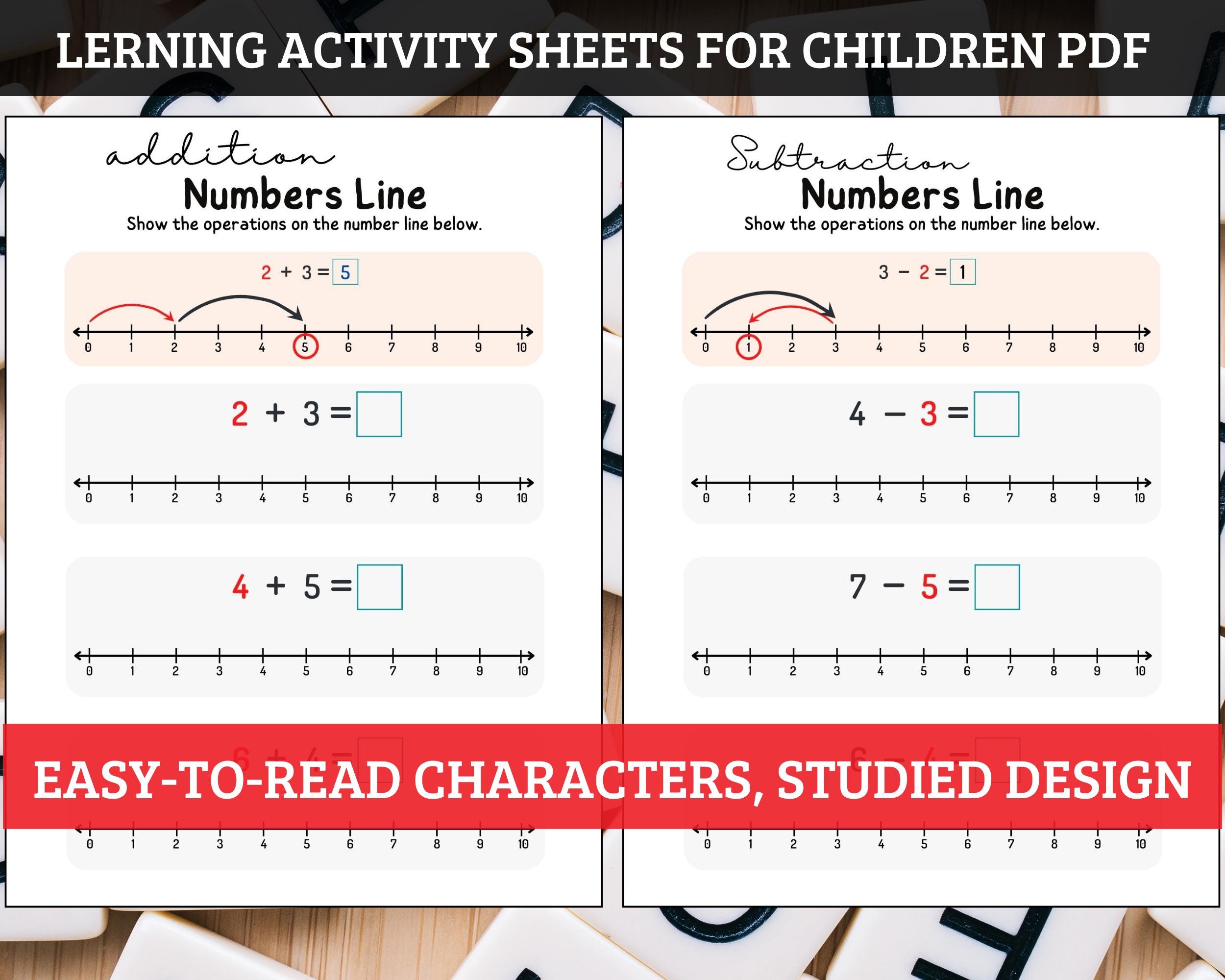Counting Activity Number Lines Count to 10 Ten Frame Printable Count ...