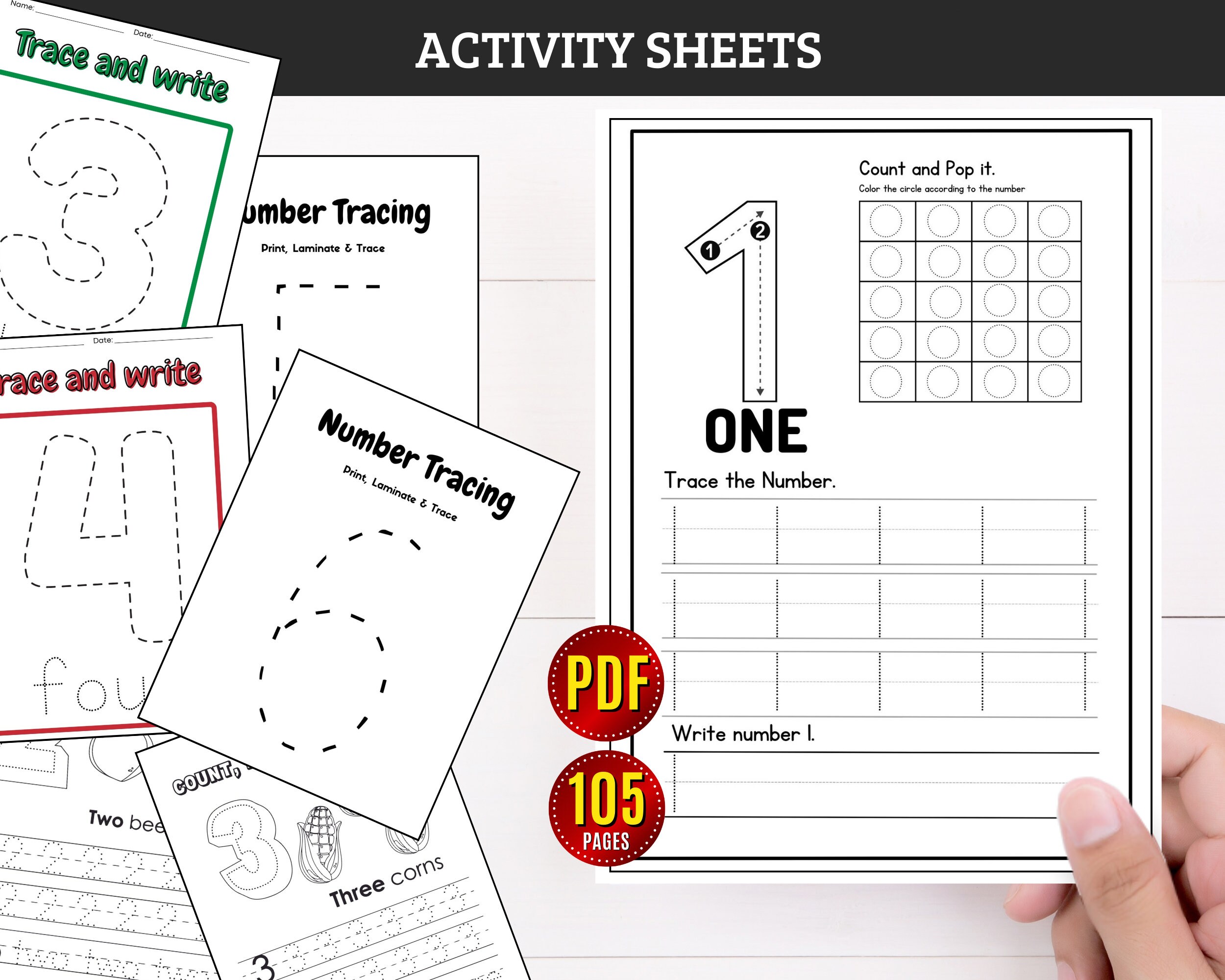 Tracing Number Worksheet 1 20 Number Writing Practice1 to 20 Printables ...