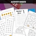 Mazes Number Games Recognition Worksheet Preschool Math Labyrinth ...