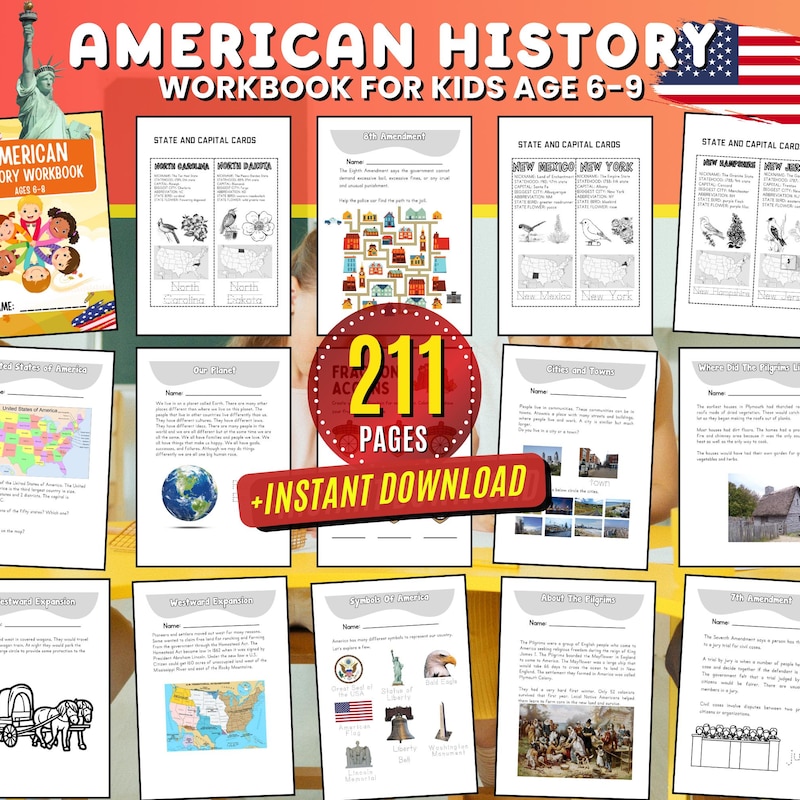 United States Elementary Studies - Etsy