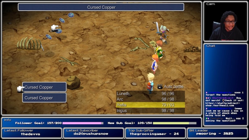 Final Fantasy VII Streamer Bundle: Animated Alerts, Overlays, Panels ...