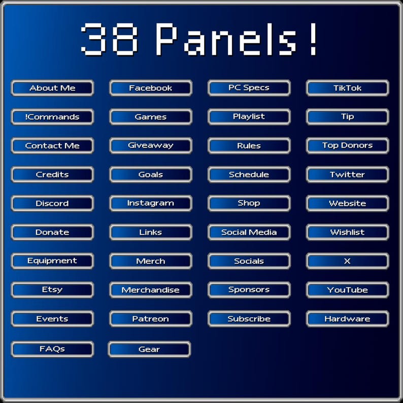 Final Fantasy VII Streamer Bundle: Animated Alerts, Overlays, Panels ...
