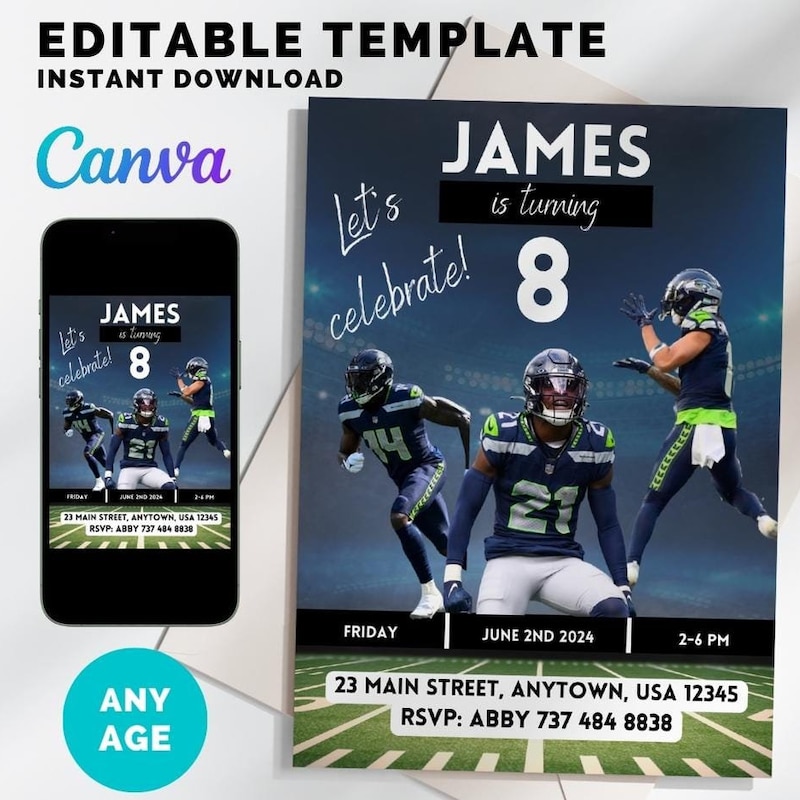 Seahawks Party - Etsy