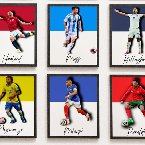 Soccer Posters - Etsy