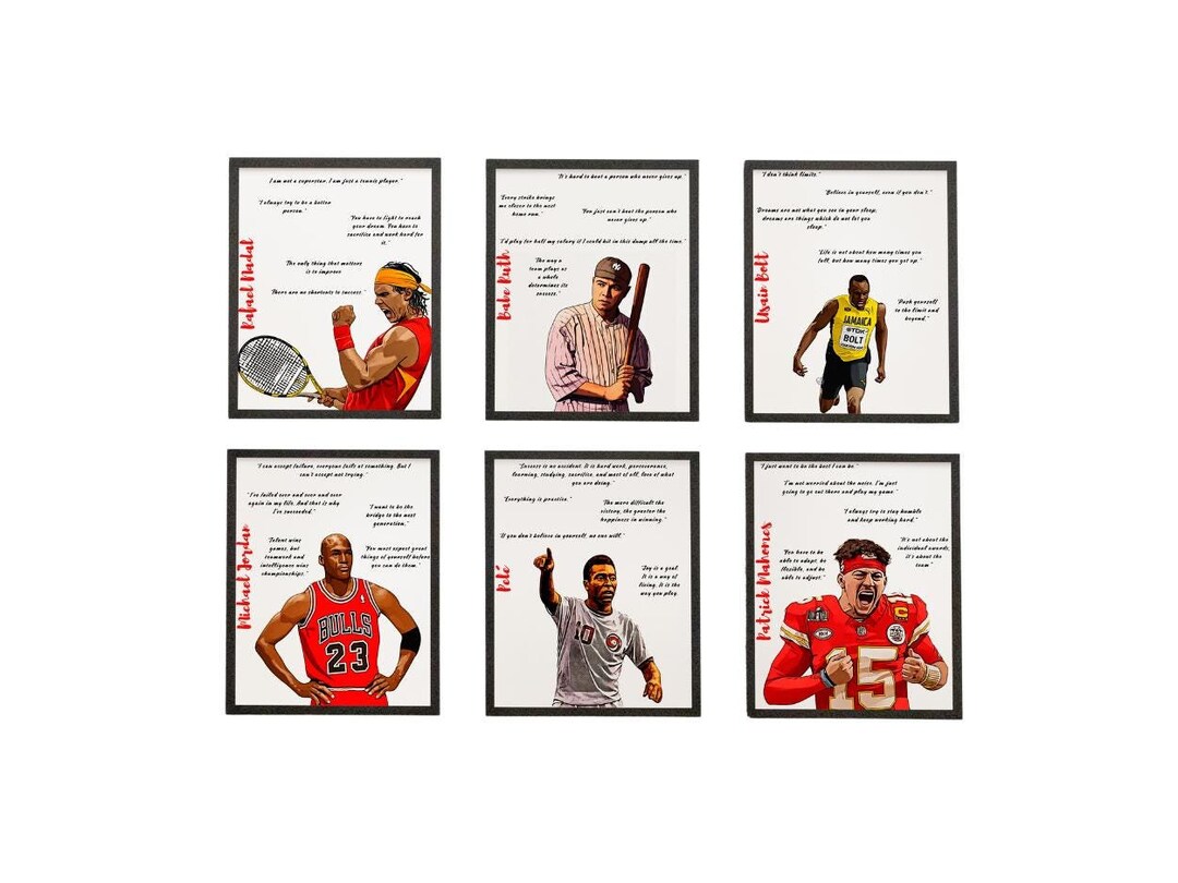 Digital Sports Wall Art Motivational Quotes, Motivational Sports Quotes ...