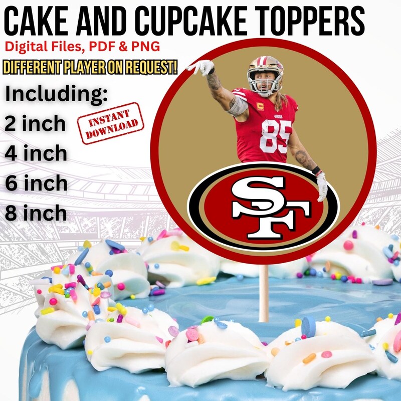 Cup Cake Topper - Etsy