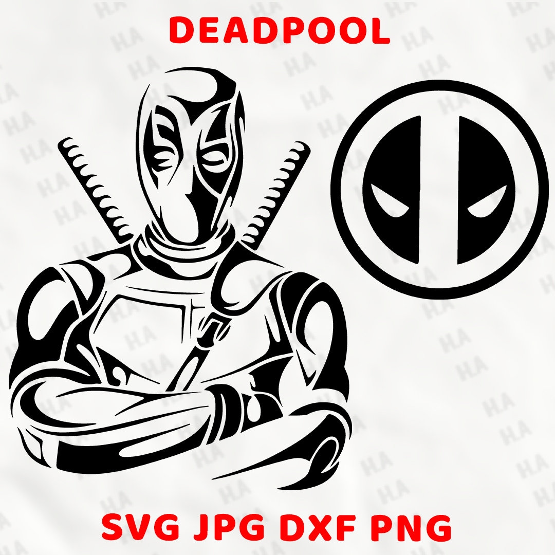 Deadpool PNG Deadpool SVG Bundle Deadpool PNG Superhero Svg Baby Dead ...