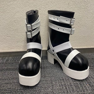 Made to Order Custom Made Hand Made Maka Albarn Boots Shoes Customized ...