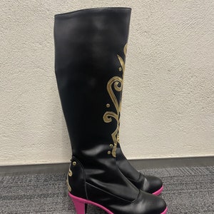 Made to Order Custom Made Hand Made Adult Anna Frozen Boots Shoes ...