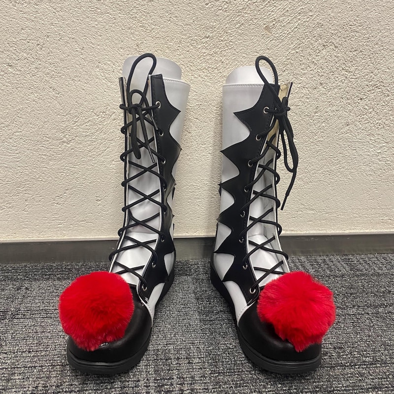 Art the Clown Shoes - Etsy