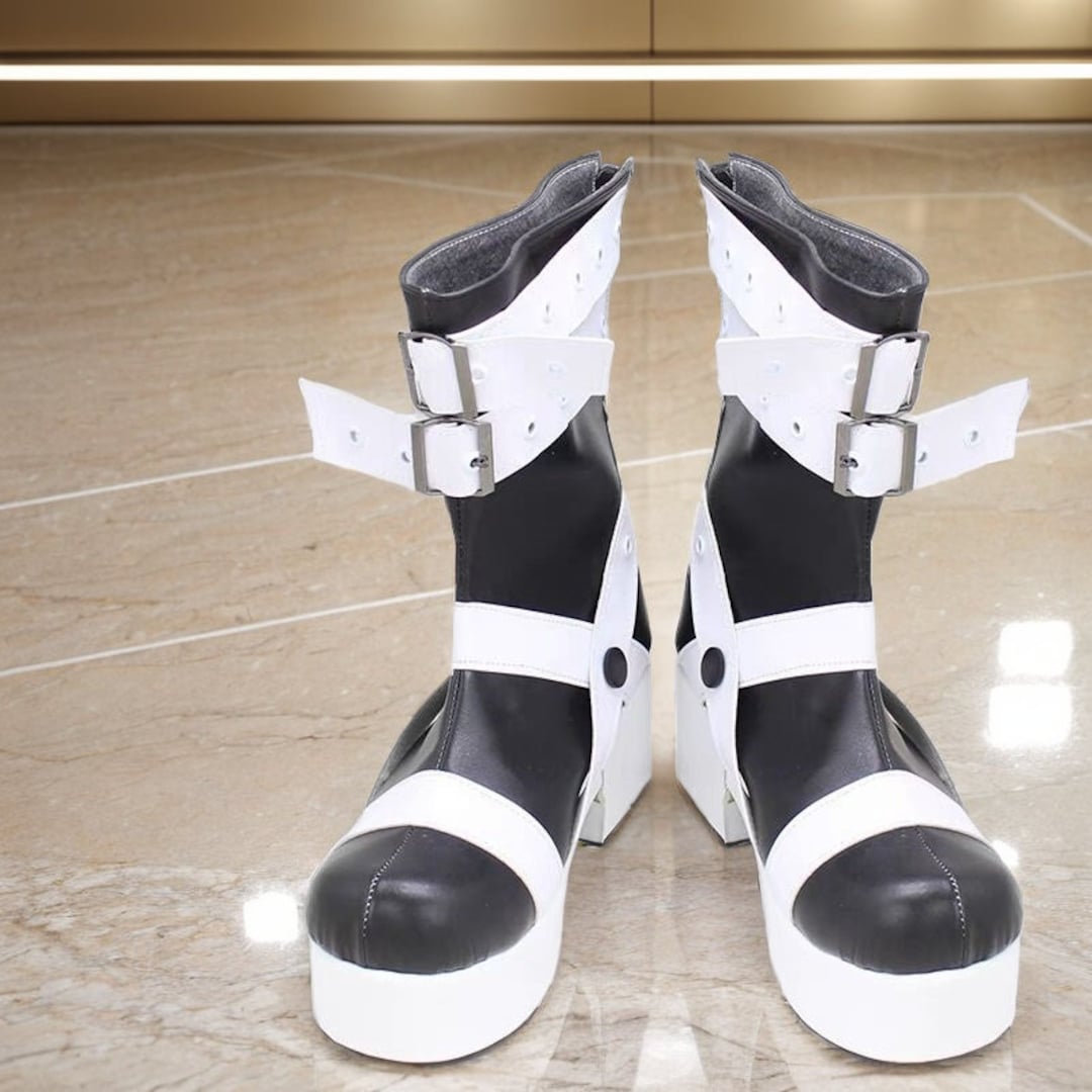 Made to Order Custom Made Hand Made Maka Albarn Boots Shoes Customized ...