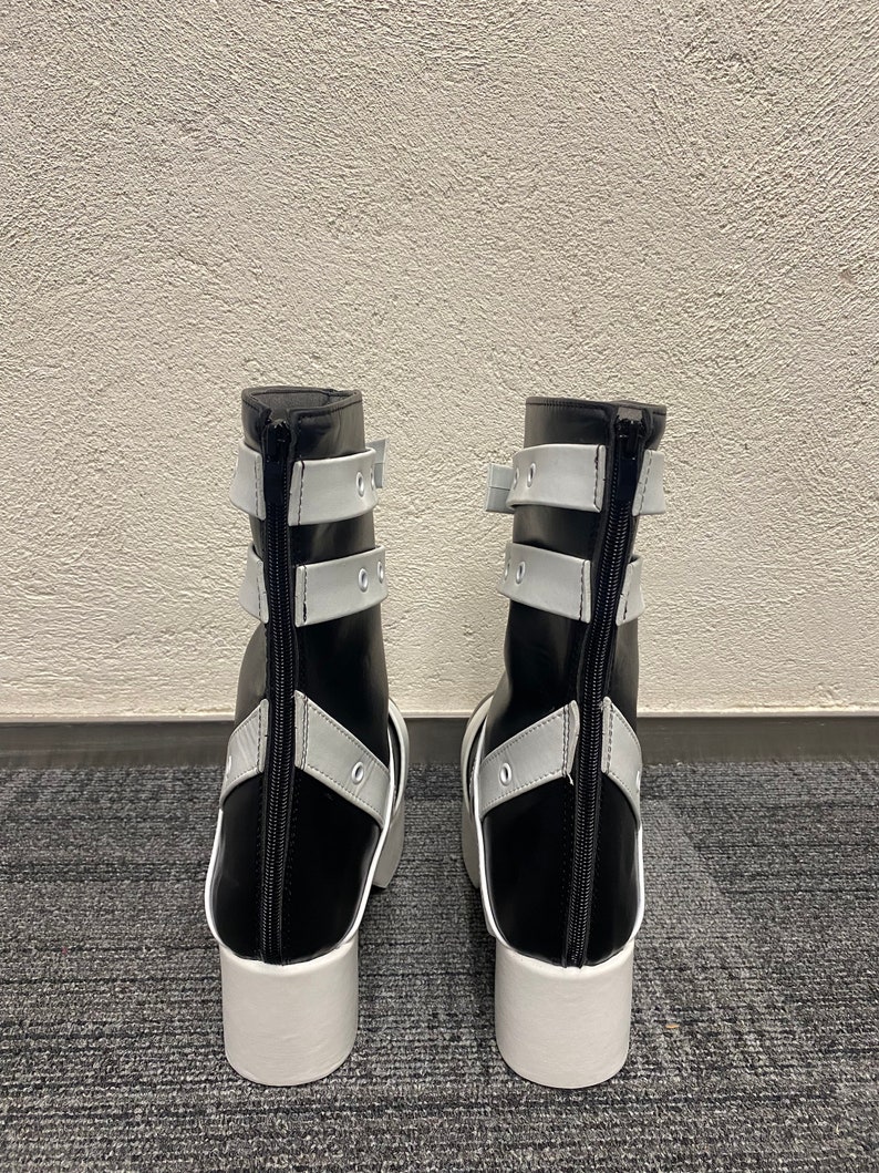 Made to Order Custom Made Hand Made Maka Albarn Boots Shoes Customized ...