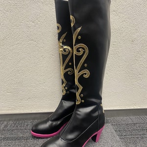 Made to Order Custom Made Hand Made Adult Anna Frozen Boots Shoes ...