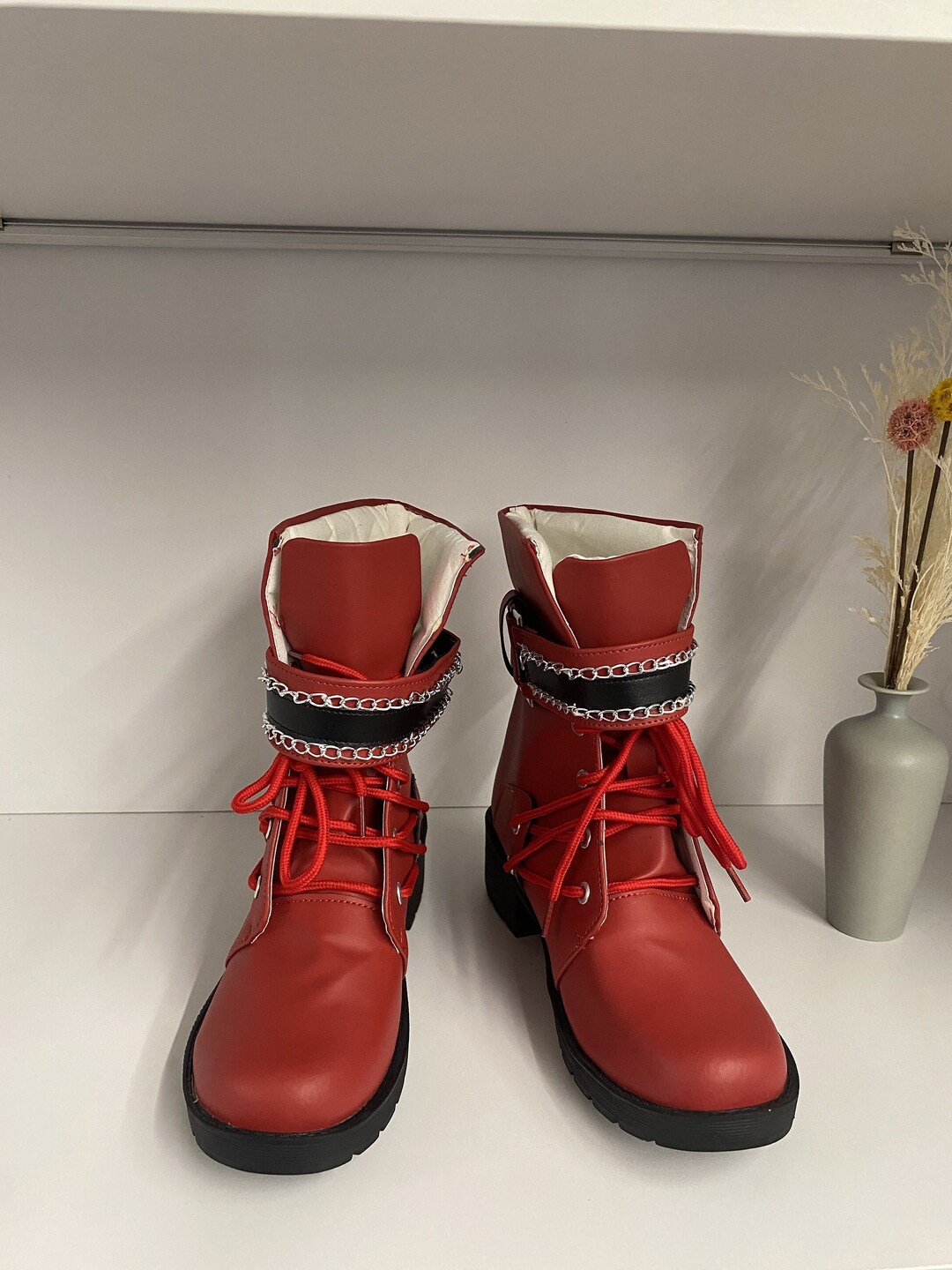 Made to Order Custom Made Hand Made Final Fantasy Tifa Shoes Cosplay ...