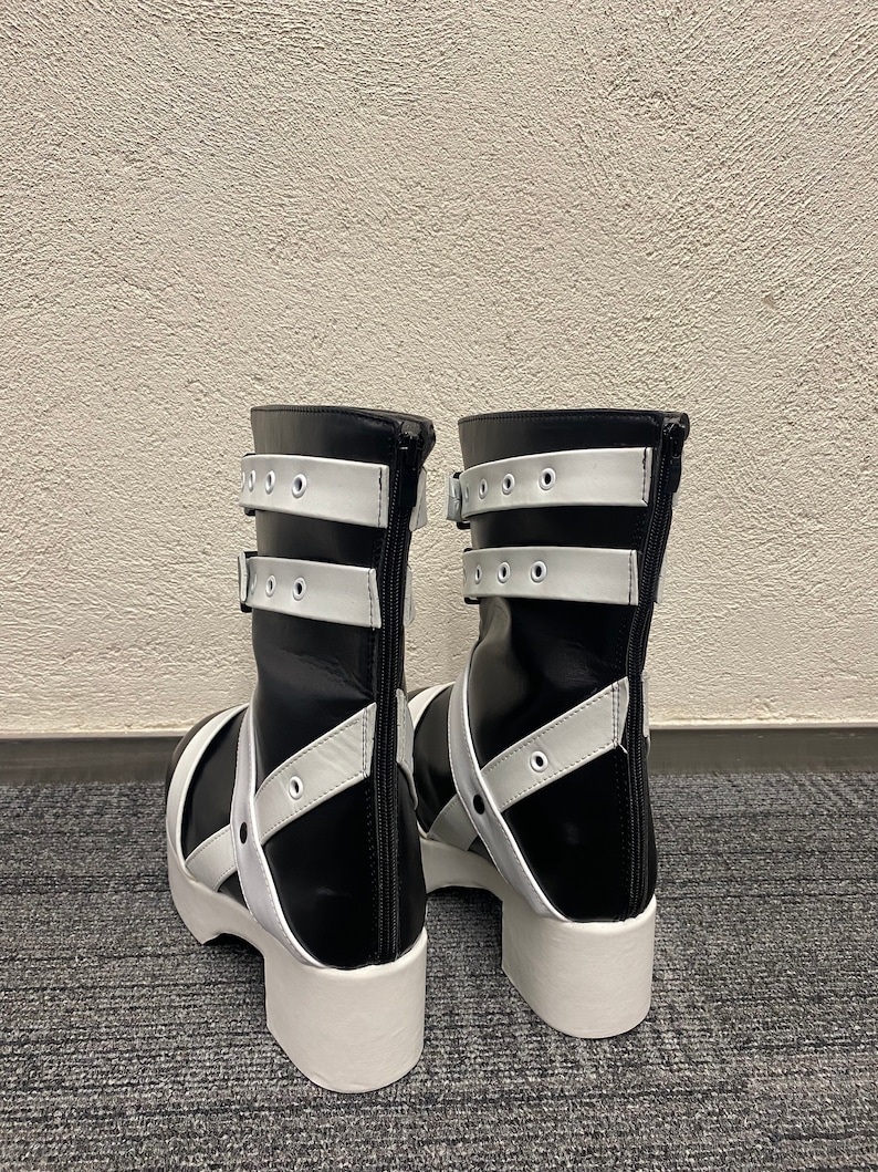 Made to Order Custom Made Hand Made Maka Albarn Boots Shoes Customized ...