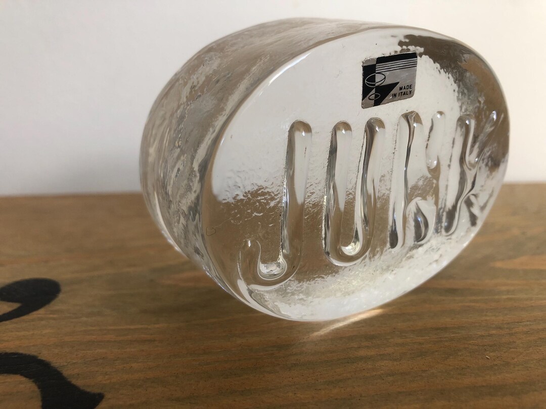 Mid Century Modern Italian Glass ‘junk’ Paperweight - Etsy