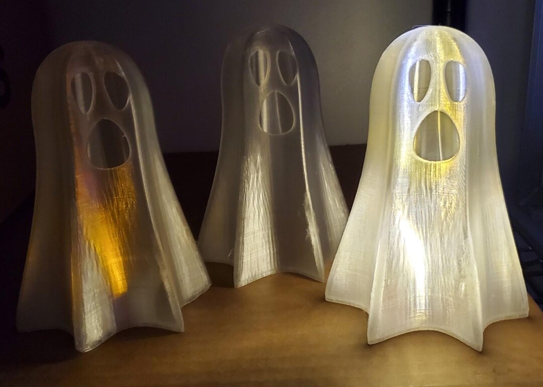 Tea Candle Ghost Lamp - Etsy