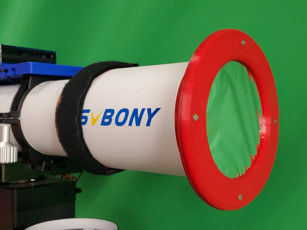 3D Printed Solar Filter Holders for Telescopes From 40mm to 160mm - Etsy