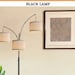 Dimmable Tall Floor Lamp, Modern Beige Standing Lamp for Living Room ...