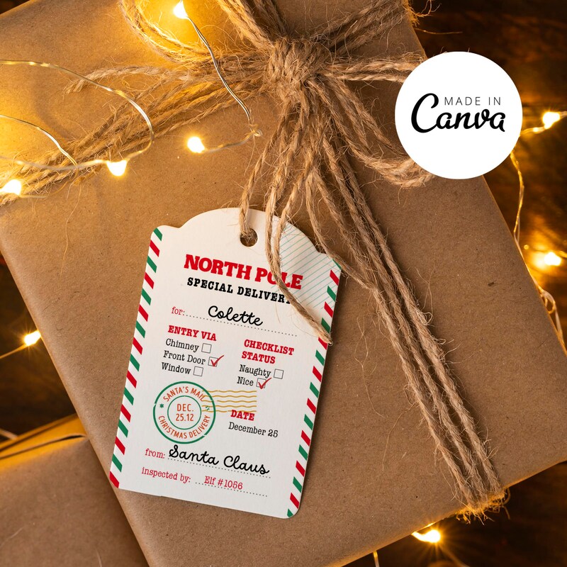 Santa Gift Tag - 60+ Gift Ideas for 2024