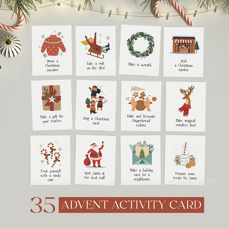 Advent Cards - Etsy