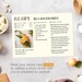 Recipe Card Template With Photo | Recipe Cards Printable | Photo Recipe ...
