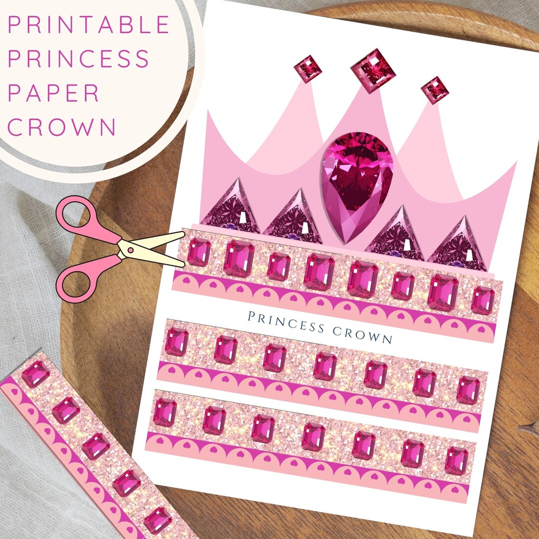 Crown Royal for Little Girls, Printable Princess Crown for Kid ...