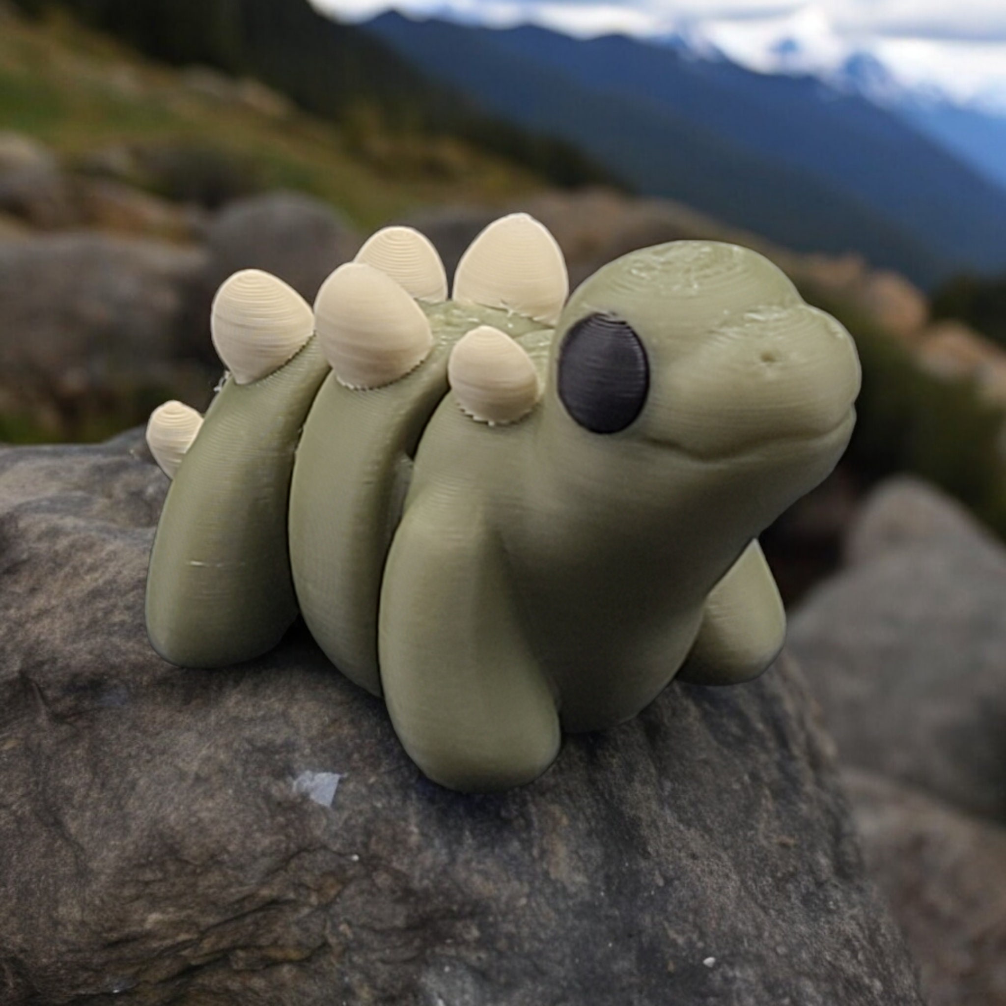 Baby Stegosaurus Articulated & Adorable Dinosaur Fidget Toy - Etsy