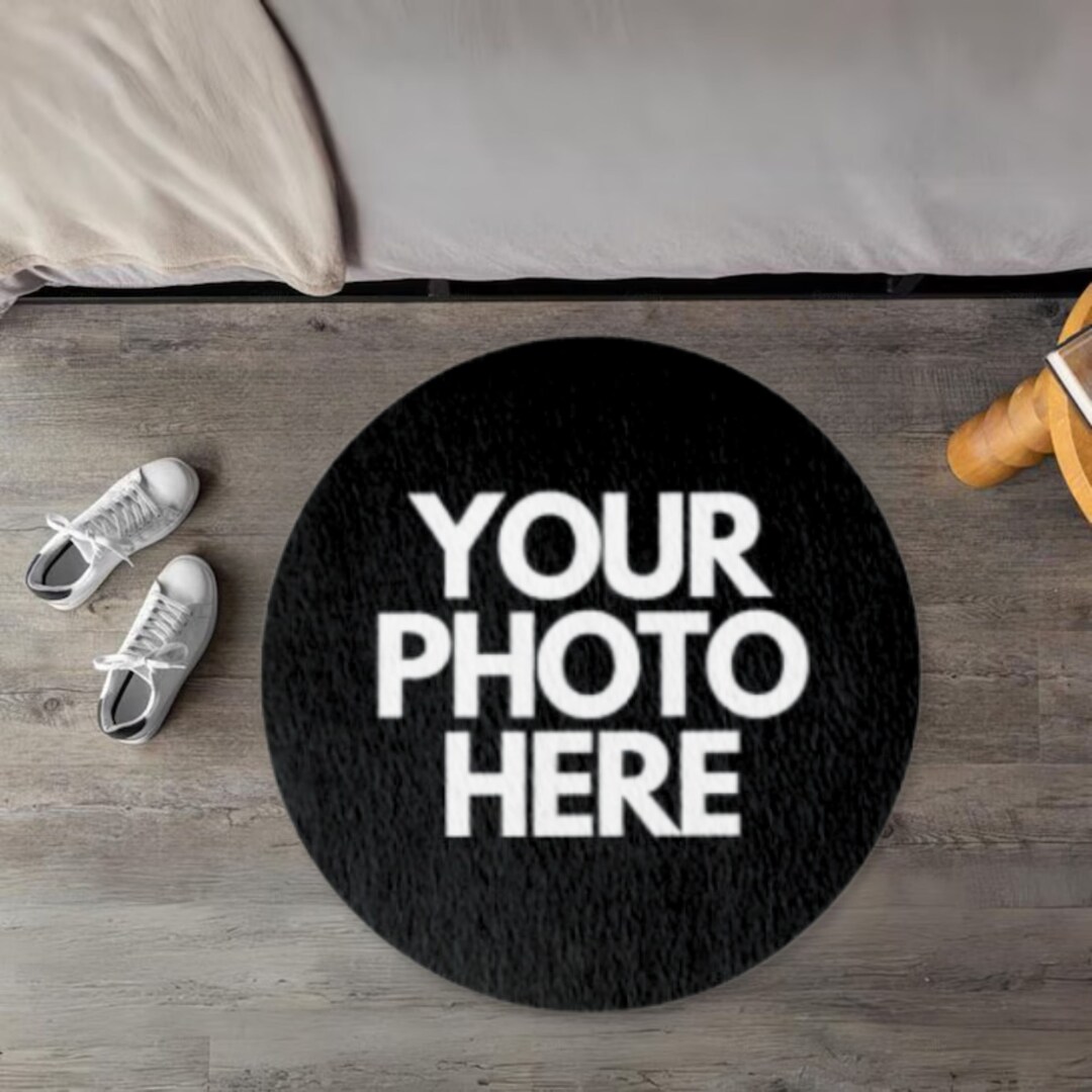 Custom Circle Rug Custom Image Rugs Custom Photo Rug Logo Design Custom ...